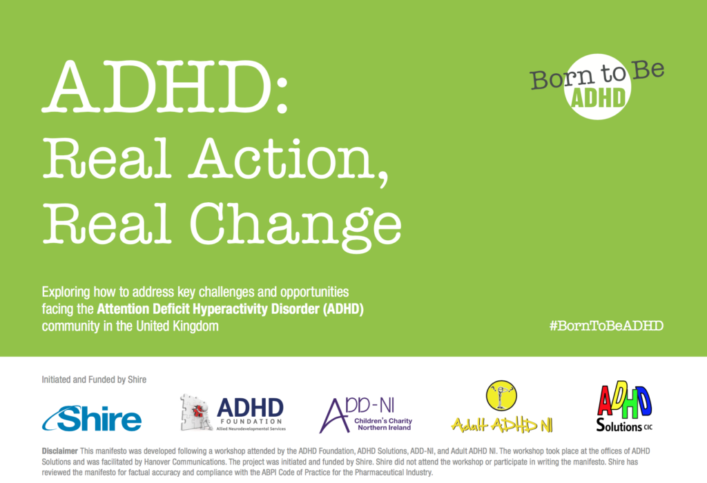 ADHD Patient Manifesto - ADHD Norfolk